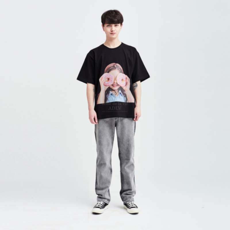 Jual Acme De La Vie Adlv Baby Face T-shirt Black Donut 3 - 2 Black Di ...