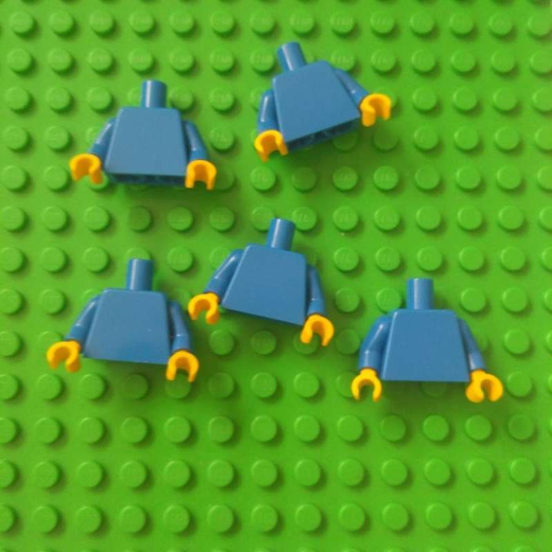 Jual Lego Torso Plain / Blue Arms / Yellow Hands 973c07 Di Seller F ...