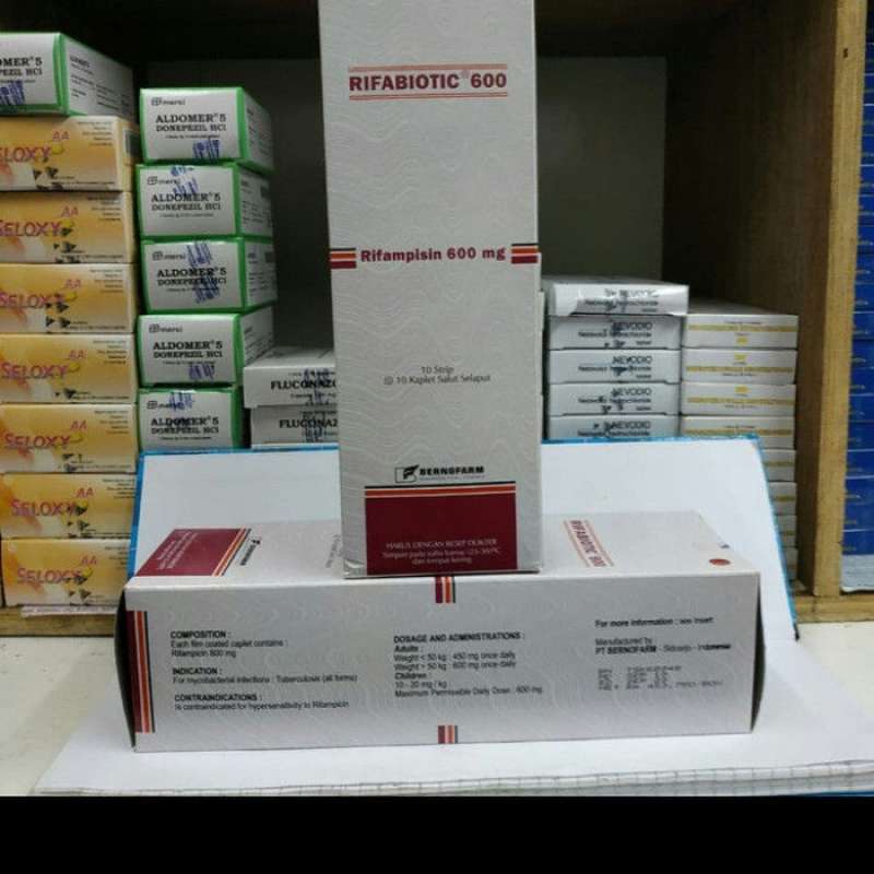 Jual Rifabiotic 600 Mg -Box di Seller Zona Sehatku - Rawa Badak Selatan ...