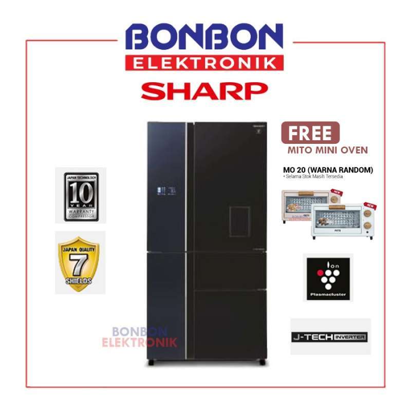 Jual Kulkas Sharp Sj Ifx96 Pdg Bk Original, Murah & Diskon Maret 2024 ...