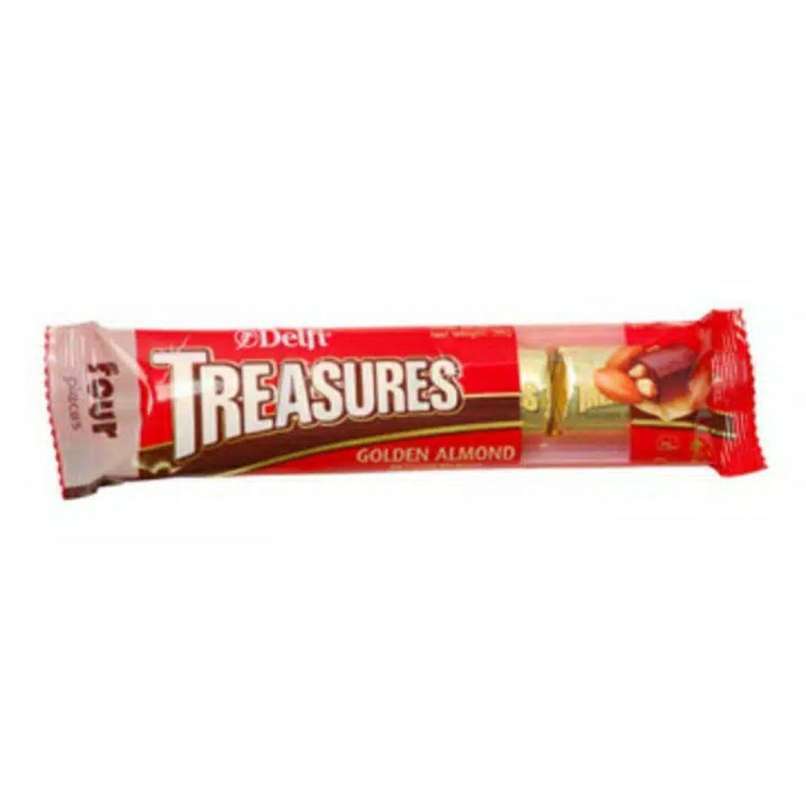 Jual Coklat Delfi Treasure Gold 36 Gram Di Seller Oleholehkekinian ...