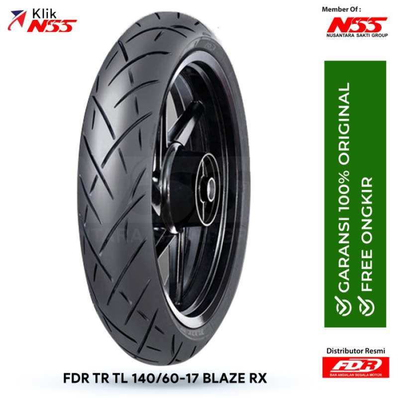 Jual Ban Motor FDR - TR TL 140-60-17 BLAZE RX di Seller KlikNSS - Kota ...