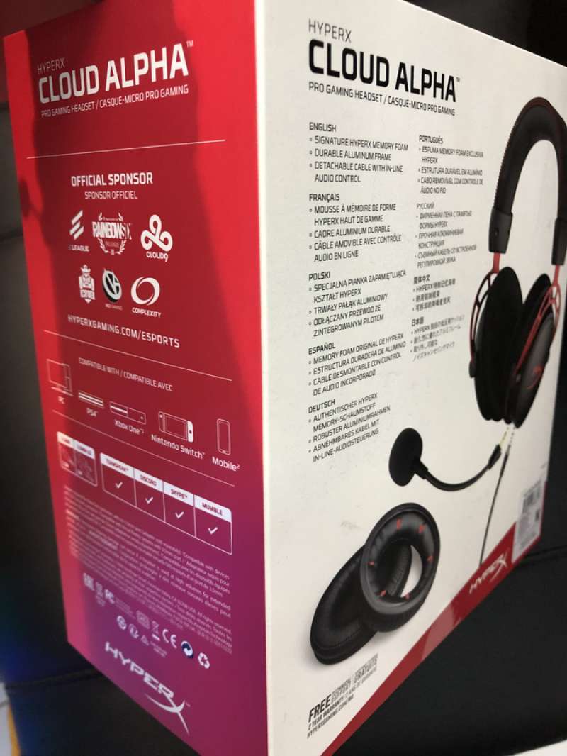 Jual HyperX Cloud Alpha Pro Gaming Headset - Headphone New Series ...