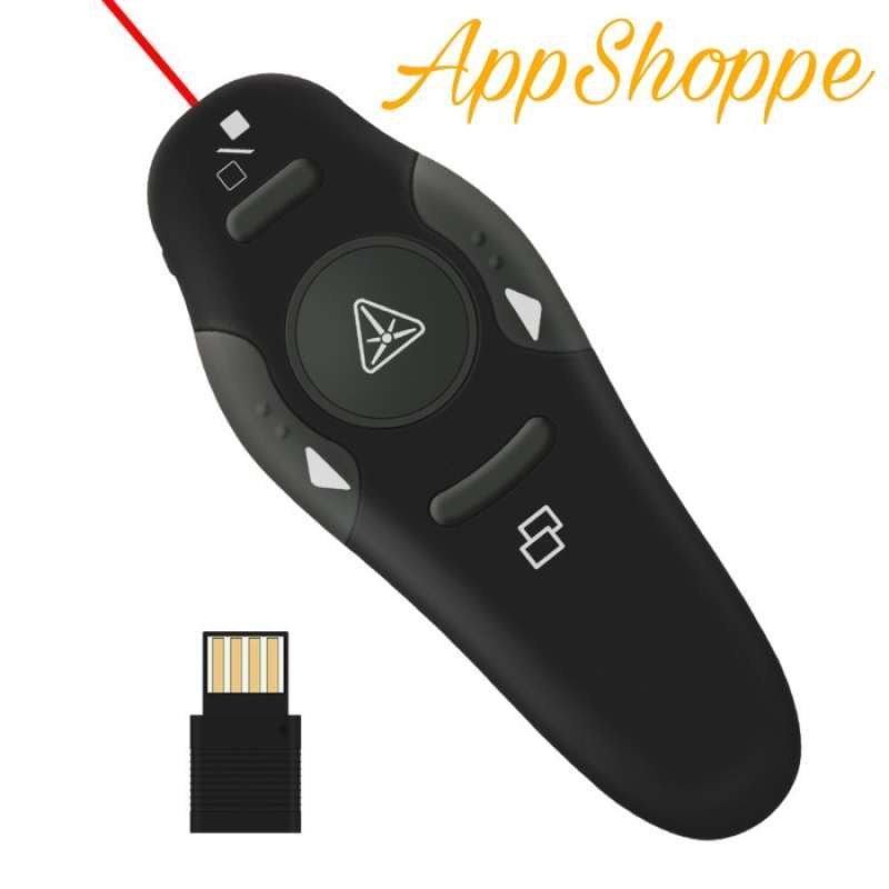 Jual Laser Pointer 2.4GHz Wireless Presenter Cursor Control ...