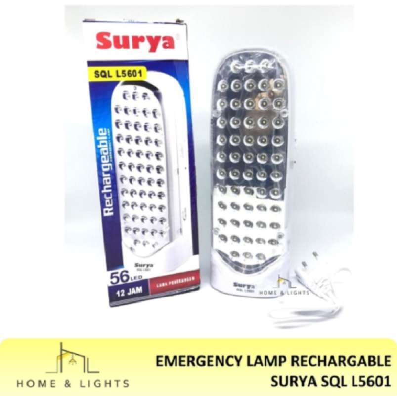 Jual Lampu Emergency Surya SQL L5601 56 SMD LED Lampu Darurat ... Jual Lampu Emergency Surya SQL L5601 56 SMD LED Lampu Darurat ...