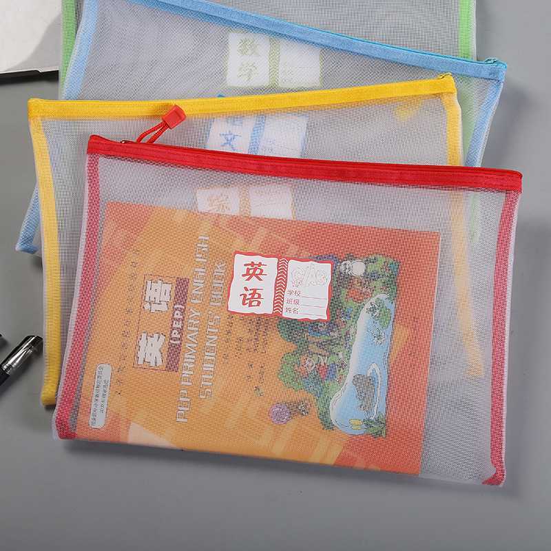 Jual Tas Dokumen Nilon Mesh Tas Penyimpanan Kertas Ujian Kreatif Map ...