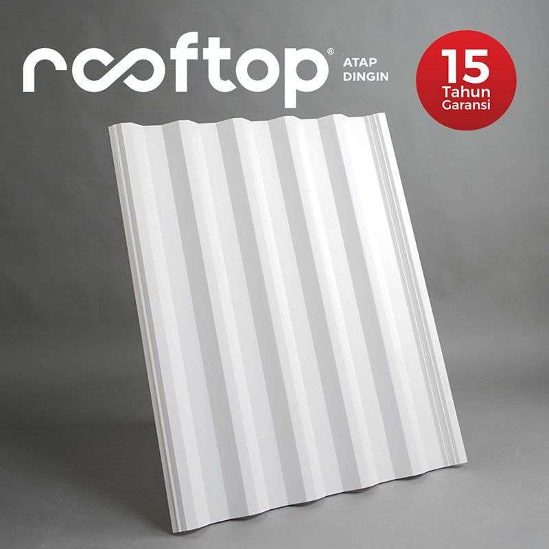 Jual C-ROOFTOP ATAP PUTIH DOFF 6M+ROOFSEAL PUTIH-SET di Seller Mitra10 ...
