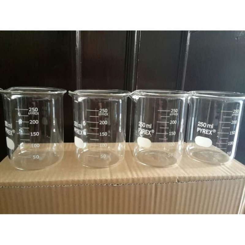 Jual Gelas Ukur Kaca Pyrex 250ml Di Seller Kumikaze Store - Wijaya ...