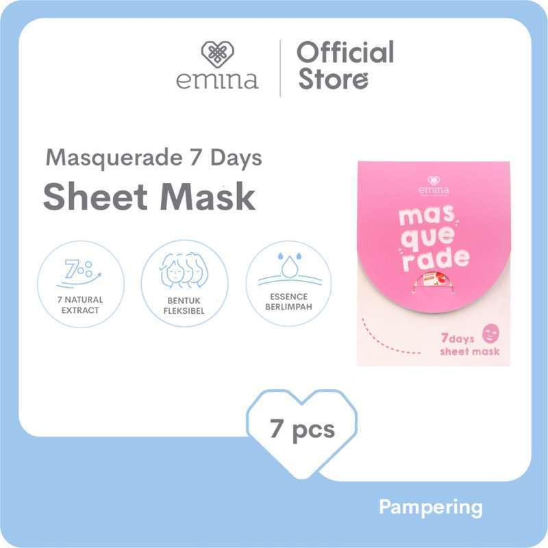 Jual Emina Masquerade 7 Days Sheet Mask di Seller Anursi28.beauty ...