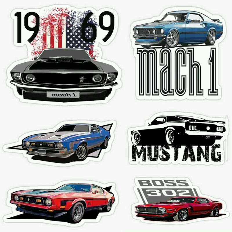 Promo Sticker Ford Mustang Diskon 10% di Seller Fide_Store - Cibinong ...