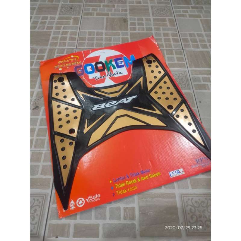 Promo Karpet Alas Kaki Motor Honda Beat 2020 2021 New Beat Deluxe Street Beat CBS ISS Led BIAGGI ...