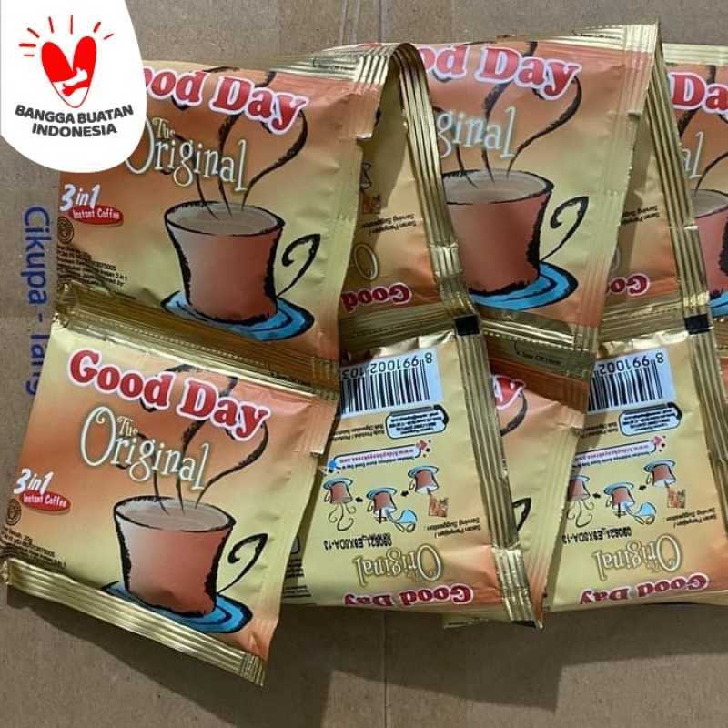Jual Good Day Coffee THE ORIGINAL 1 Renceng isi 10 Sachet | Kopi Good ...