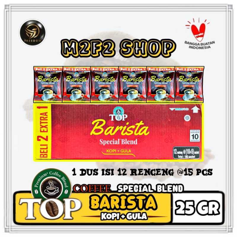 Jual Kopi TOP Coffee Barista Kopi + Gula Sachet - 25 gr (Kemasan Karton ...