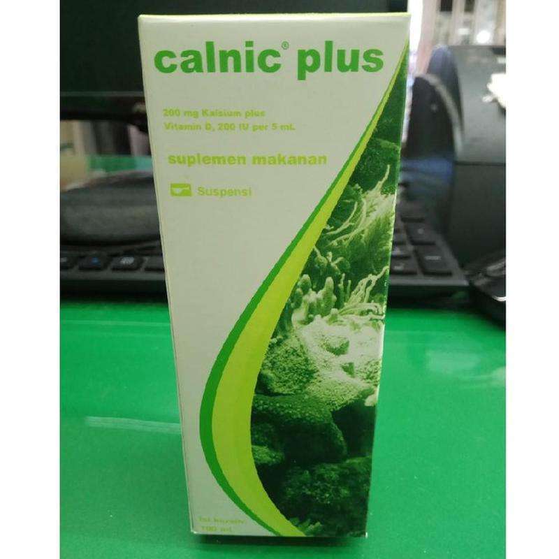 Jual Original Calnic Plus Sirup 100 ml Membantu Memenuhi Kebutuhan ...