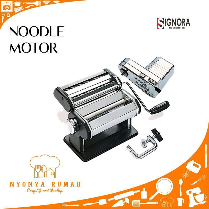 Jual NOODLE MOTOR SIGNORA/NOODLE MAKER/ALAT BUAT MIE/PASTA/KULIT MOLEN ...