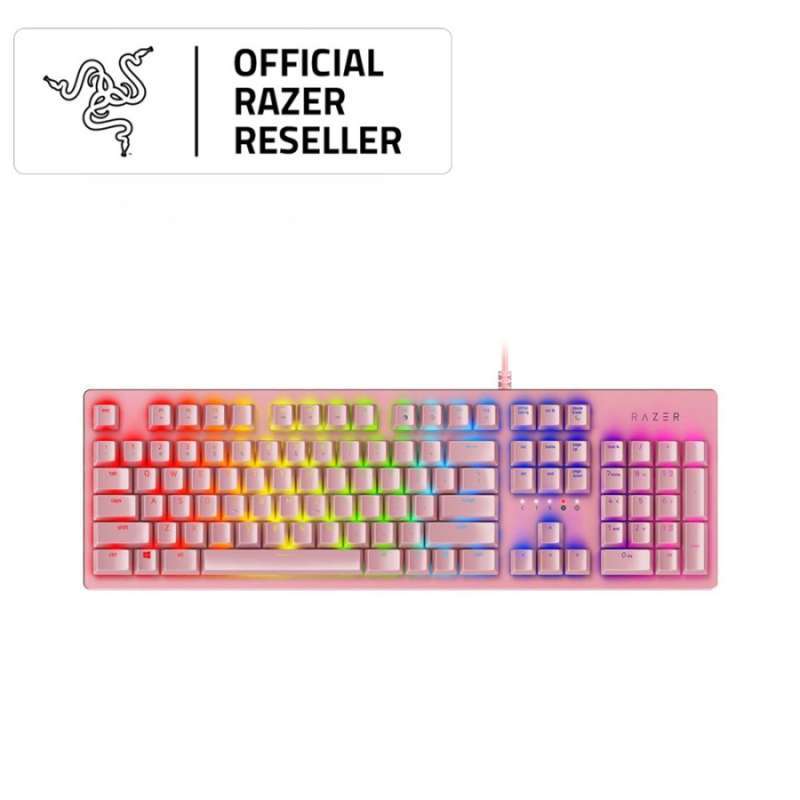Jual Razer Keyboard Huntsman - Quartz | RZ03-02521800-R3M1 - Pink di ...