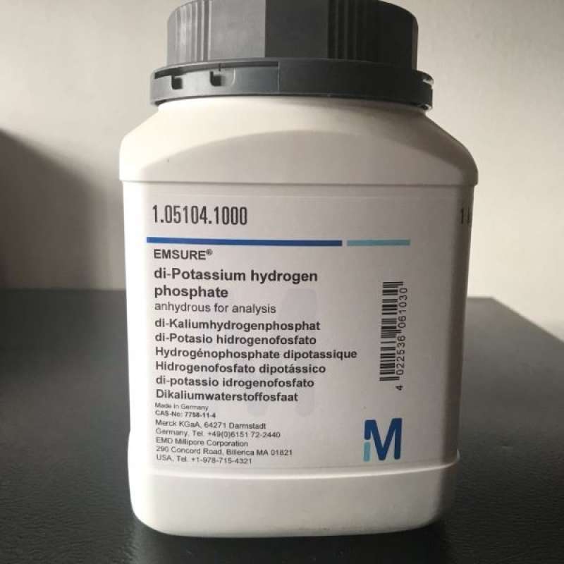Jual di-Potassium hydrogen phosphate anhydrous/ K2HPO4 Merck 1.05104. ...