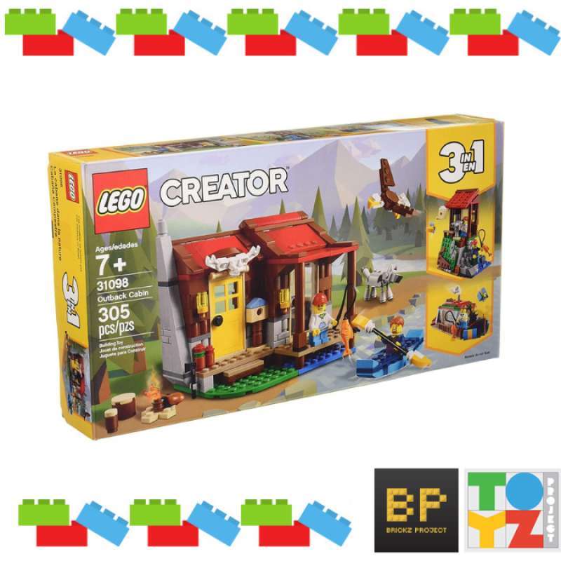 Jual Lego Creator 3in1 31098 Outback Cabin di Seller Toyz Project ...