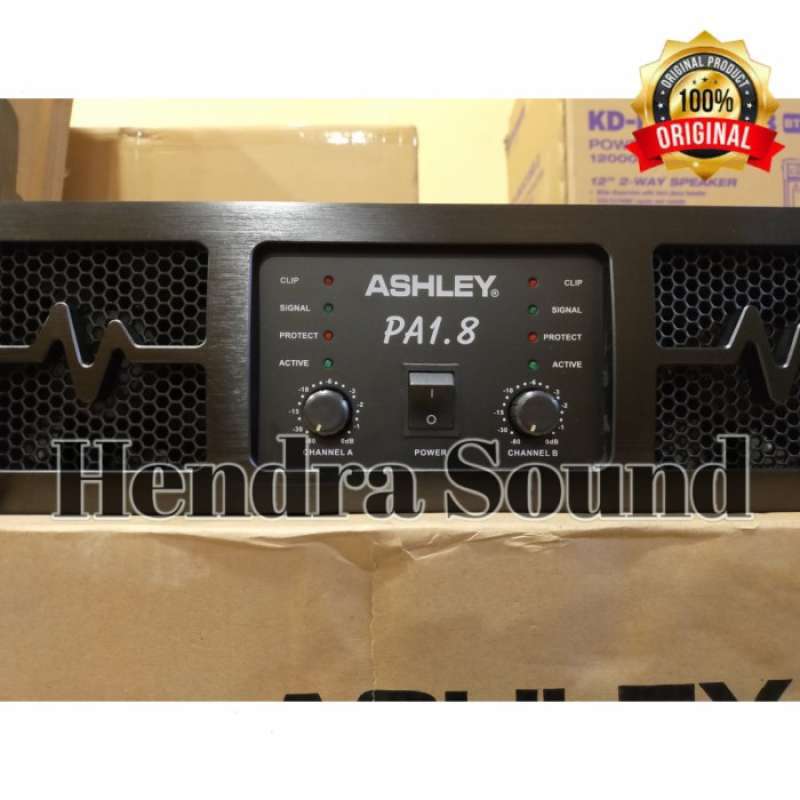 Jual Power Amplifier Ashley Pa 1.8 Power Ampli Ashley Pa1.8 Original Di ...