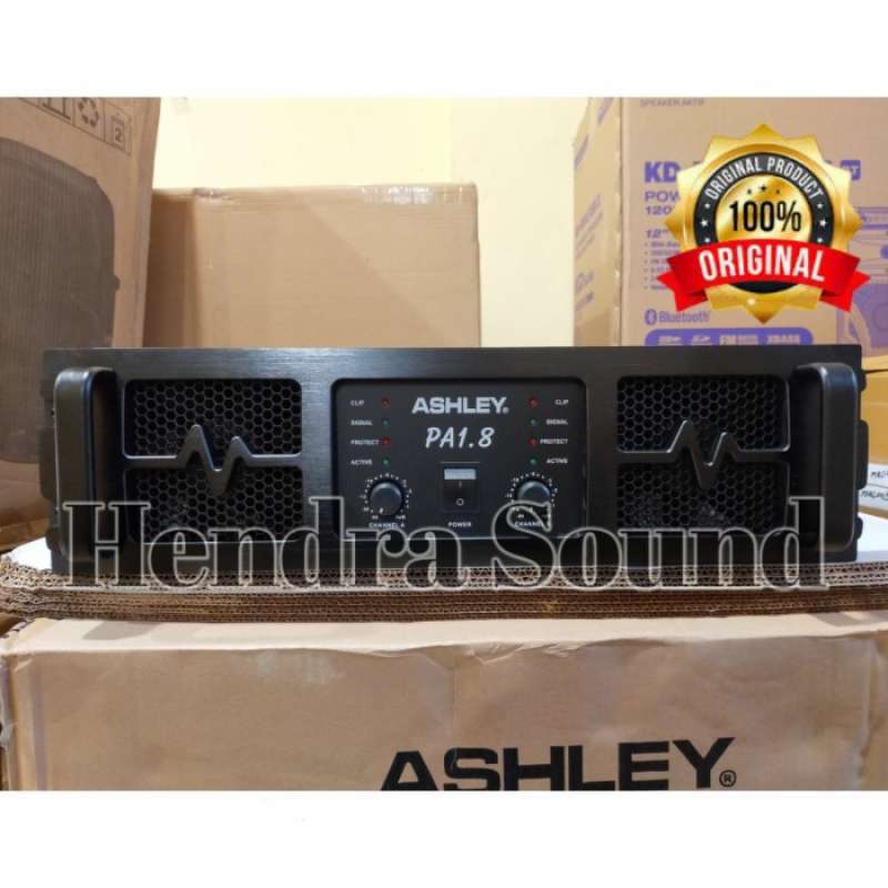 Jual Power Amplifier Ashley Pa 1.8 Power Ampli Ashley Pa1.8 Original Di ...