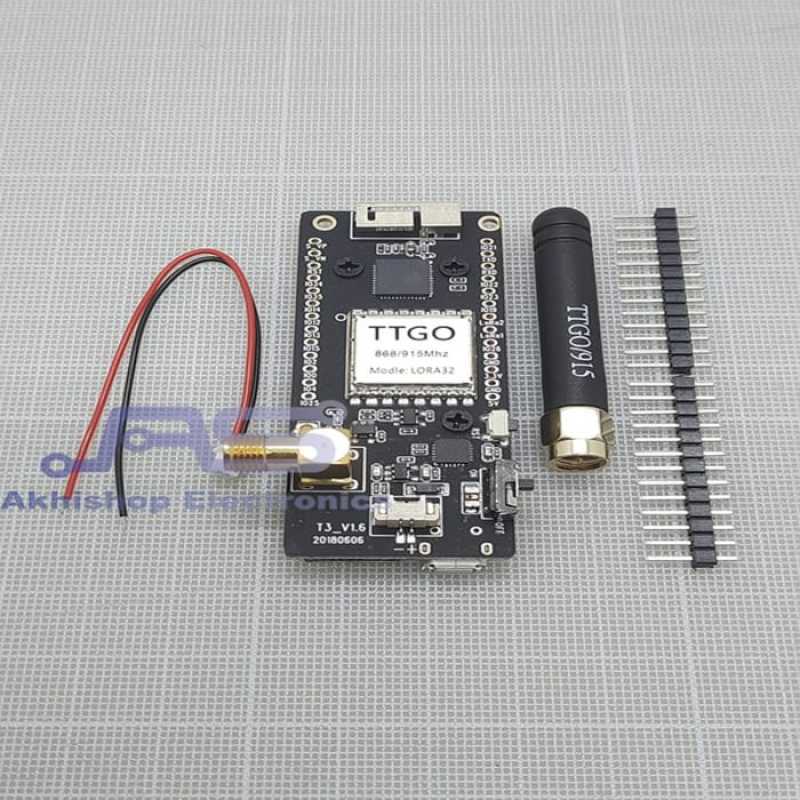 Jual Unik TTGO LoRa32 V2.1 915MHz ESP32 LoRa OLED 0.96 Inch Bluetooth ...