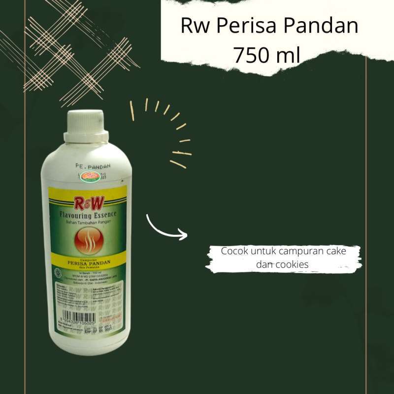 Jual RW Perisa pandan 750ml di Seller Cistin Toko Bahan Kue - Kota ...