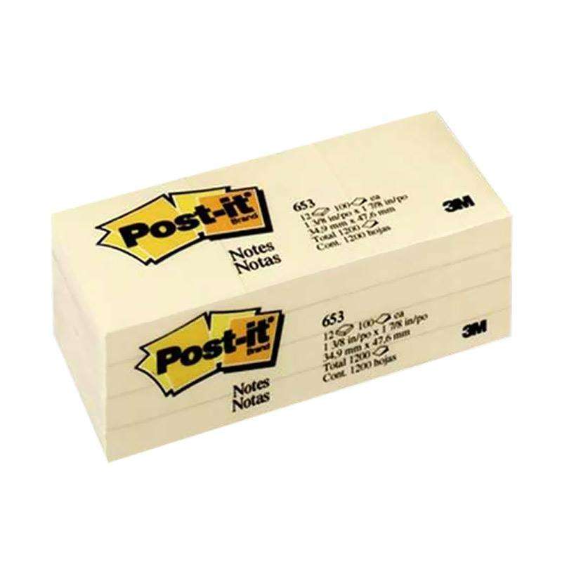 Jual 3M Post-it Notes 653 Memo [1 Pad] di Seller PT GUDDANG TINTA TONER ...