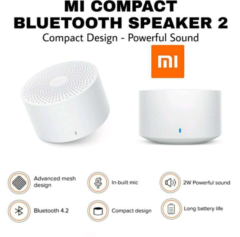 Jual XIAOMI MI COMPACT BLUETOOTH SPEAKER 2 - Speaker Mini Sound Aktif ...