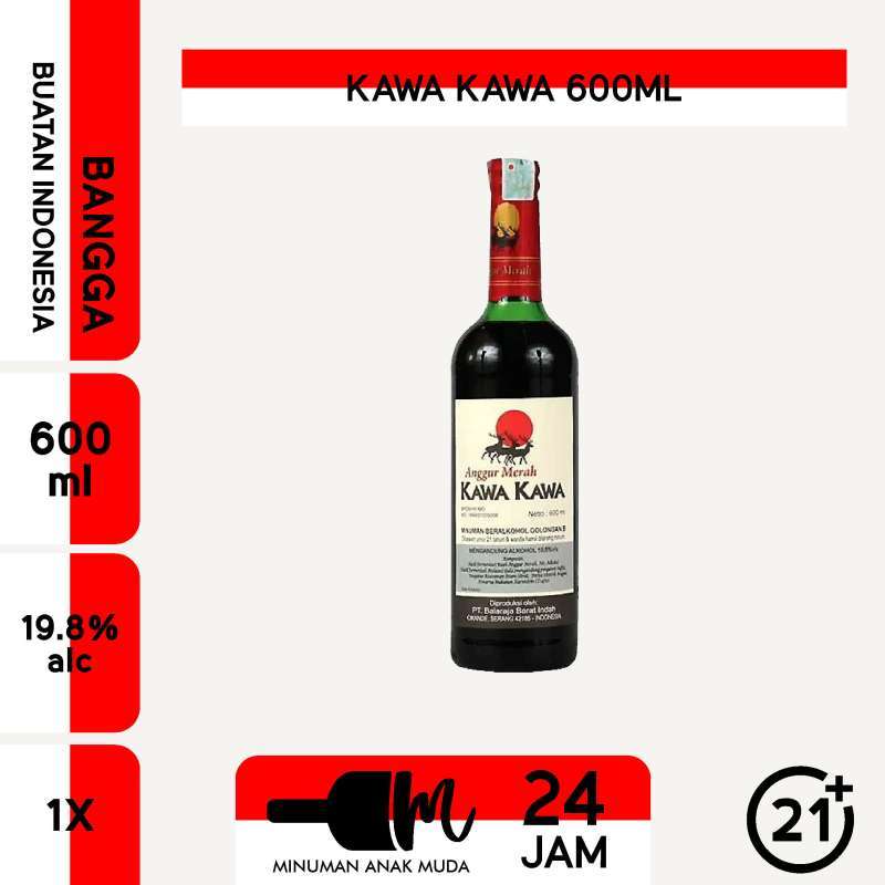 Jual Anggur Merah Kawa Kawa 600ml / Kawa-Kawa di Seller Minuman Anak ...