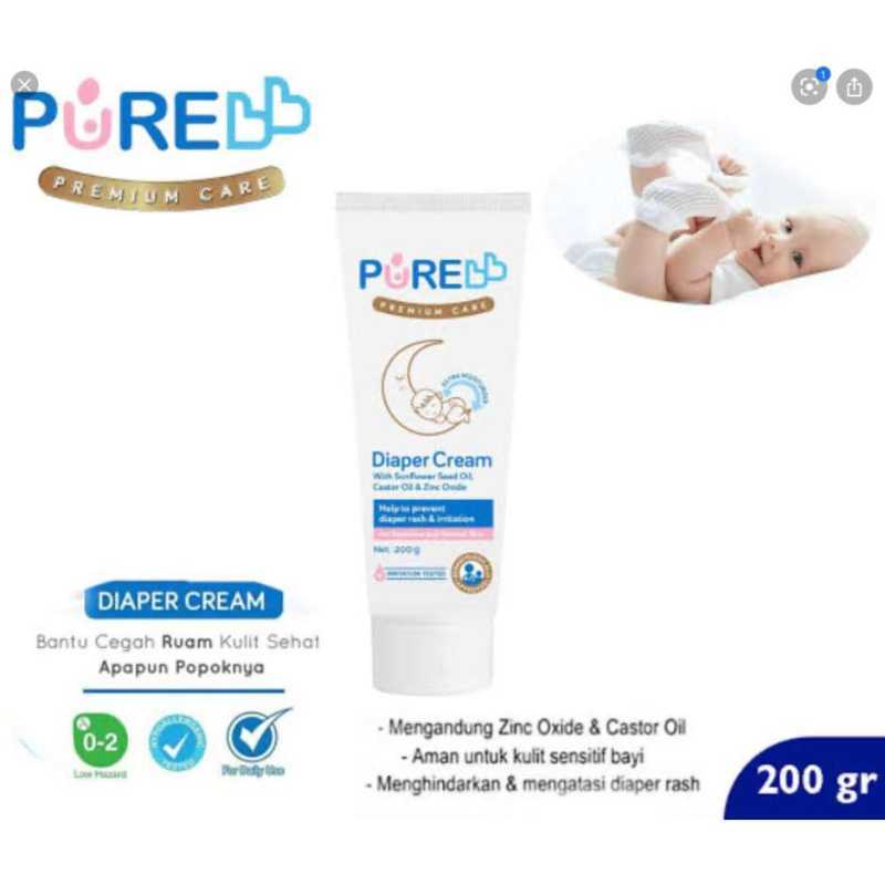 Promo Pure Baby Pereda Iritasi Ringan Atau Ruam Popok Kulit Bayi ...