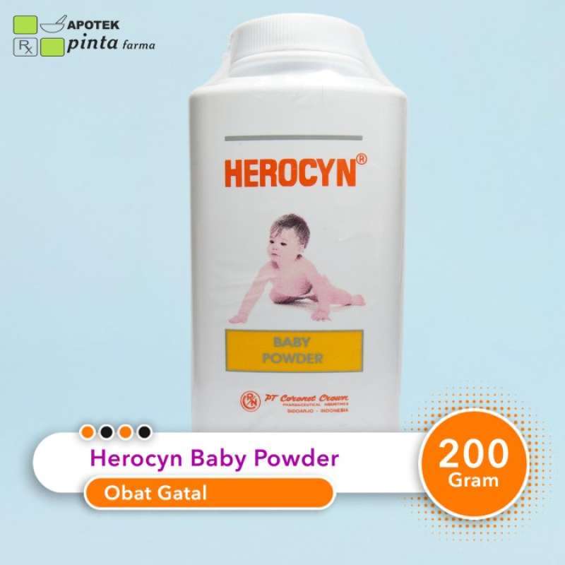 Jual Herocyn Baby Powder 200 g di Seller Apotek Pinta Farma Official ...