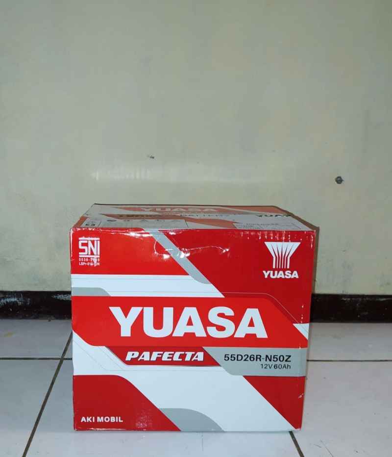 Jual AKI MOBIL MITSUBISHI TRUCK FUSO YUASA BASAH N50Z 12V 60AH di Seller Toko Banoki Aki Mobil ...