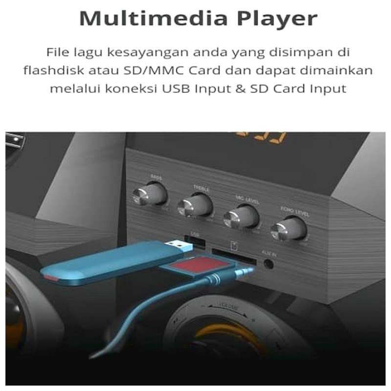 Jual Jual Polytron Pma 9502 Active Speaker With Bluetooth Karaoke - No ...