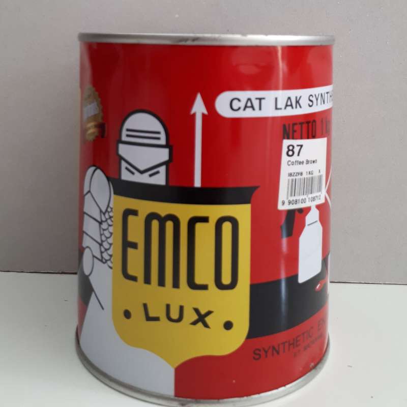 Jual Emco Lux Cat Finishing Kayu & Besi 1kg Di Seller Dindingku Store ...