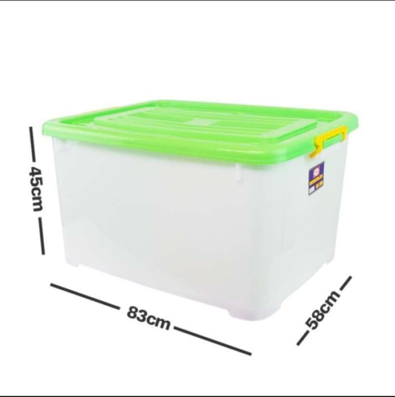 Promo Shinpo kontainer plastik dengan roda caravan 150 liter ...