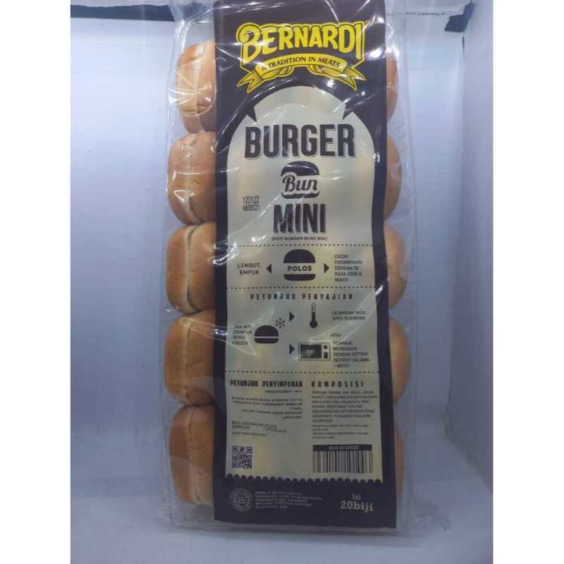 Jual Bernardi Roti Burger Mini 20s 500gr Di Seller Meg Food - Karang ...