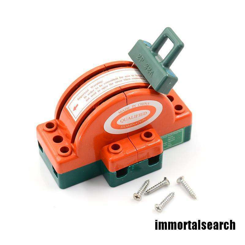 Jual FREE ONGKIR (IMO) 32A Ac 220V 2 Pole Double Throw Dpdt Safety ...