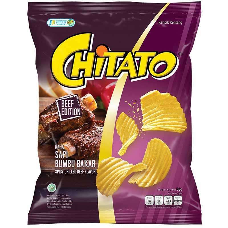 Promo Chitato Sapi Bumbu Bakar (Spicy Grilled Beef Flavour) 68 Gr ...