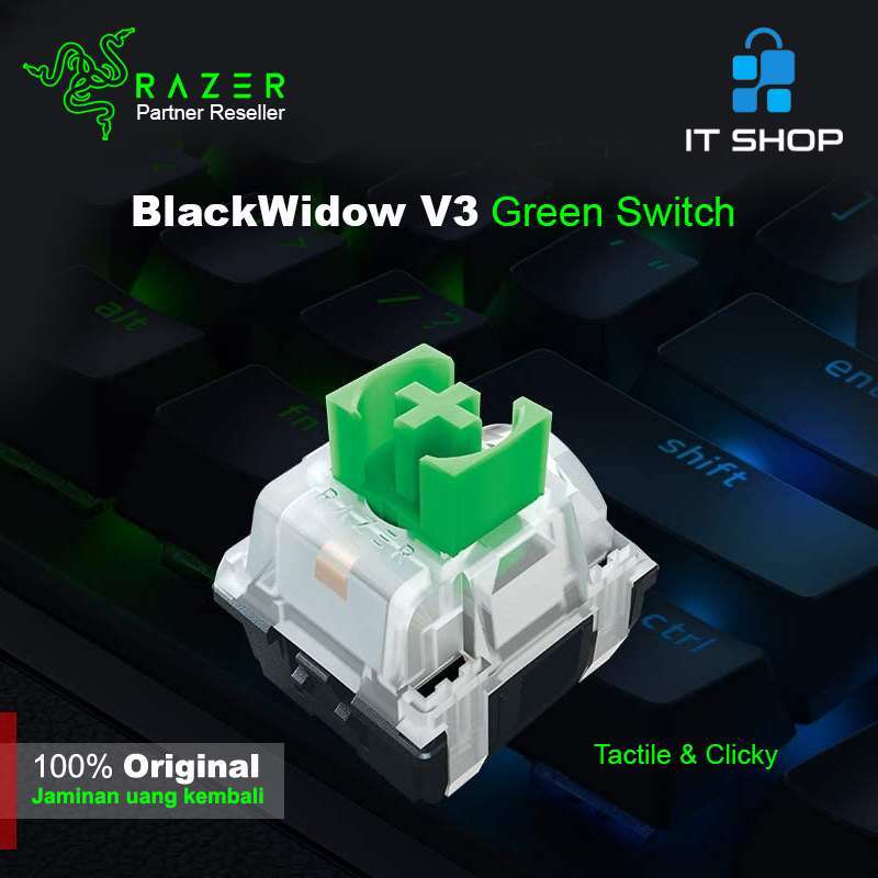 Jual Razer Keyboard Blackwidow V3 - Green Switch Di Seller It Shop ...