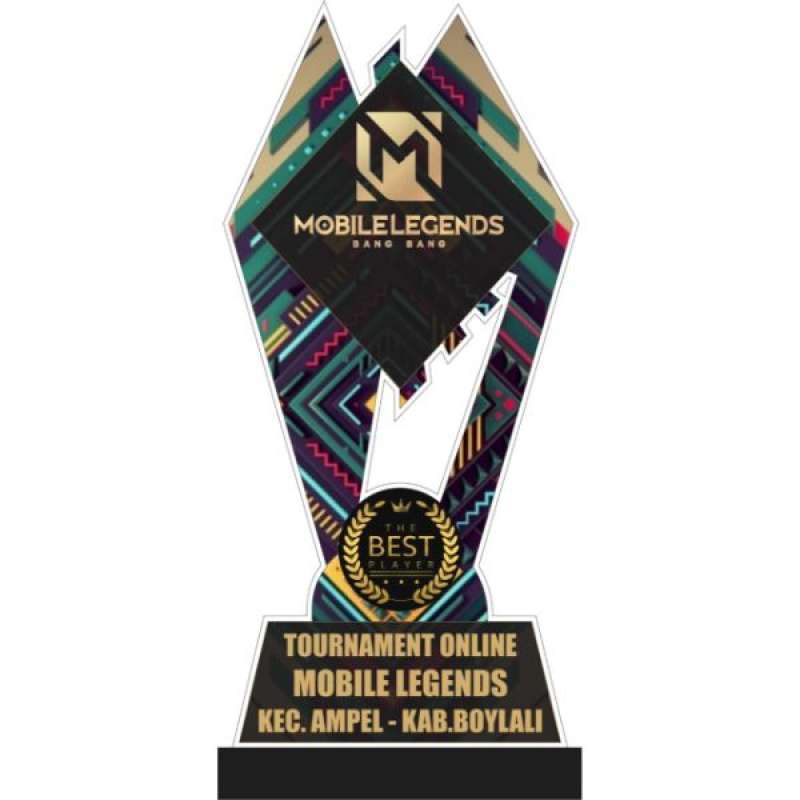 Jual No Brand Plakat Mobile Legend Akrilik 3mm Piala Trophy [ukuran 30 ...