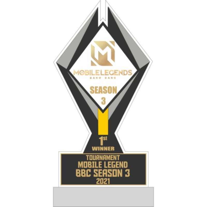 Jual No Brand Plakat Mobile Legend Akrilik 3mm Piala Trophy [ukuran 30 ...