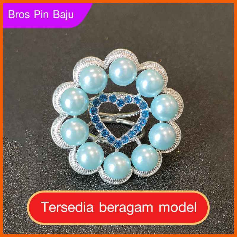 Jual Bros Pin Korea Stylish Diamond Bross Pin Kristal untuk Syal ...