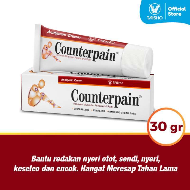 Jual Taisho Counterpain Cream 30 Gr Di Seller Taisho - Makasar, Kota ...