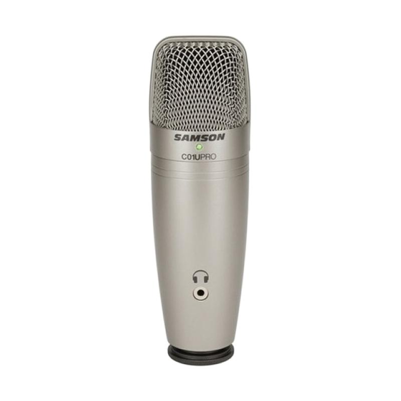 Promo Samson C01U Pro USB Studio Condenser Microphone Diskon 28% di ...