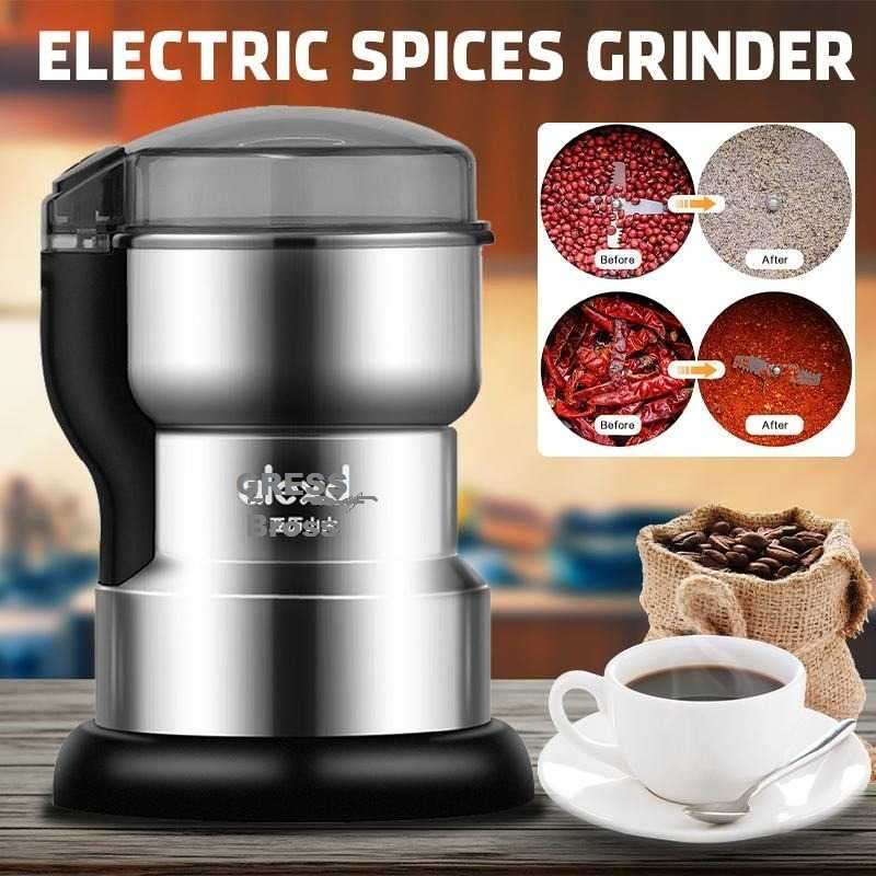 Promo Electric Coffee & Spice Grinder Alat Penggiling Kopi Dan Bumbu ...