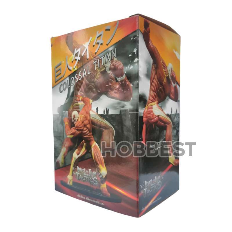 Jual Action Figure Shingeki No Kyojin Colossal Titan Miniatur Pajangan ...