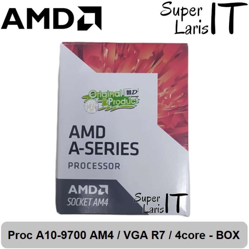 Promo Processor AMD A10 9700 BOX include FAN Diskon 4% di Seller Super ...