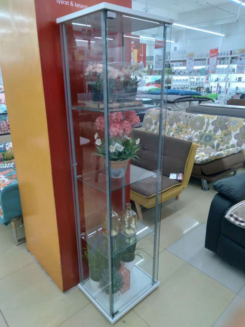 Promo Lemari hiasan informa newvy curio 4 tier white putih lemari ...
