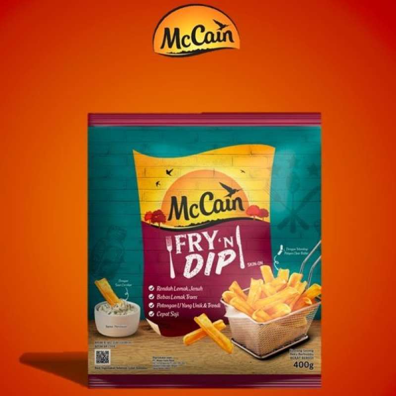 Jual Mc Cain Fry n' Dip French Fries (Kentang Goreng) 400gr di Seller ...