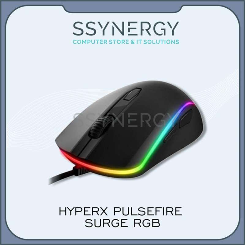 Jual Kingtson HyperX RGB Gaming Mouse HX-MC002B Pulsefire Surge HX ...
